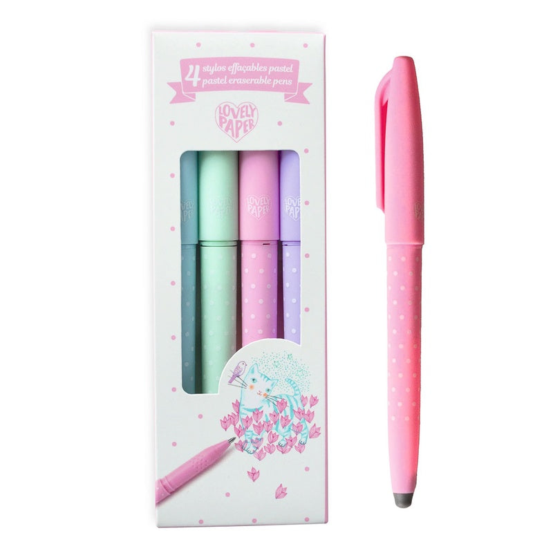 Pastel Erasable Pens – Little General Kids