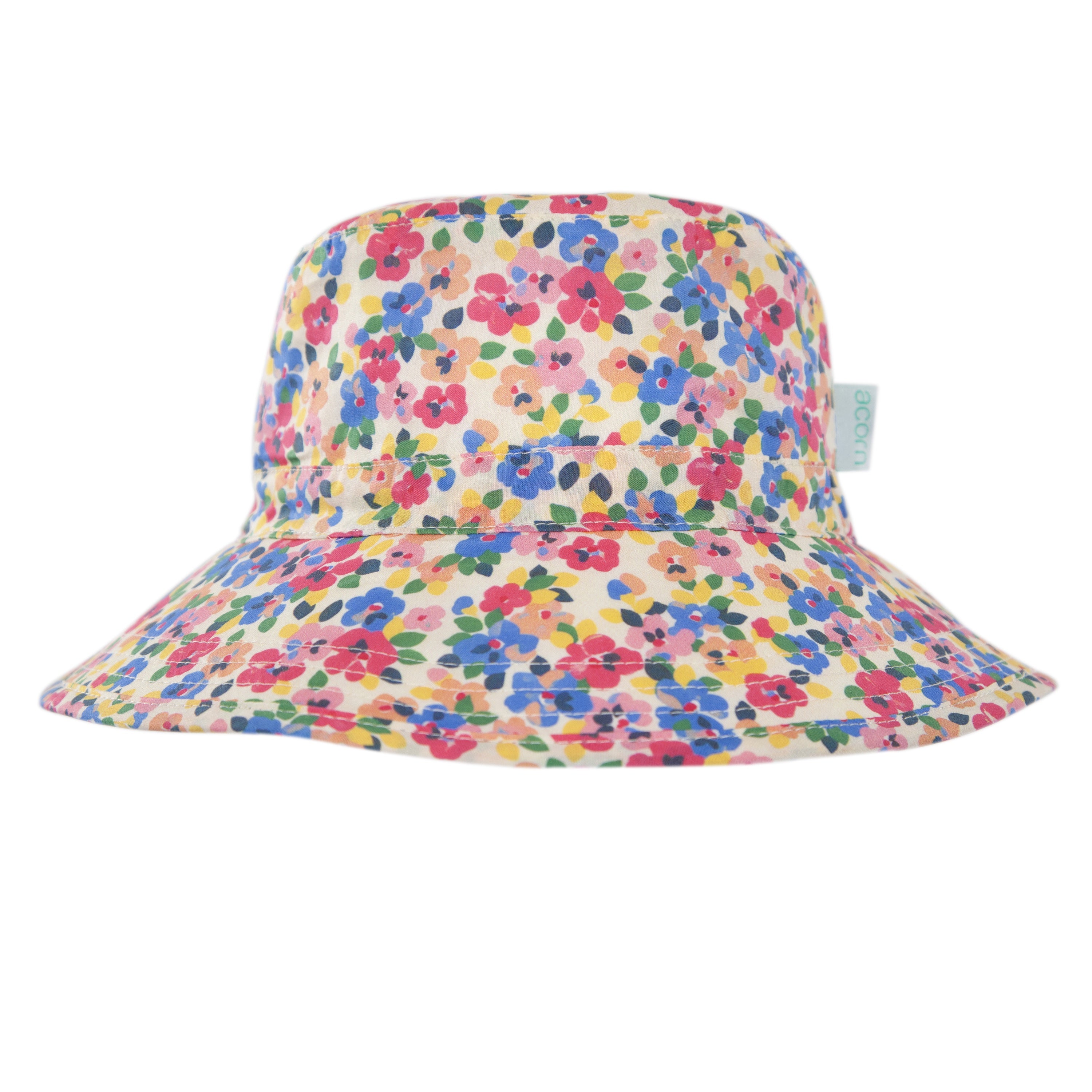 Oh Happy Day Broad Brim Bucket Hat – Little General Kids
