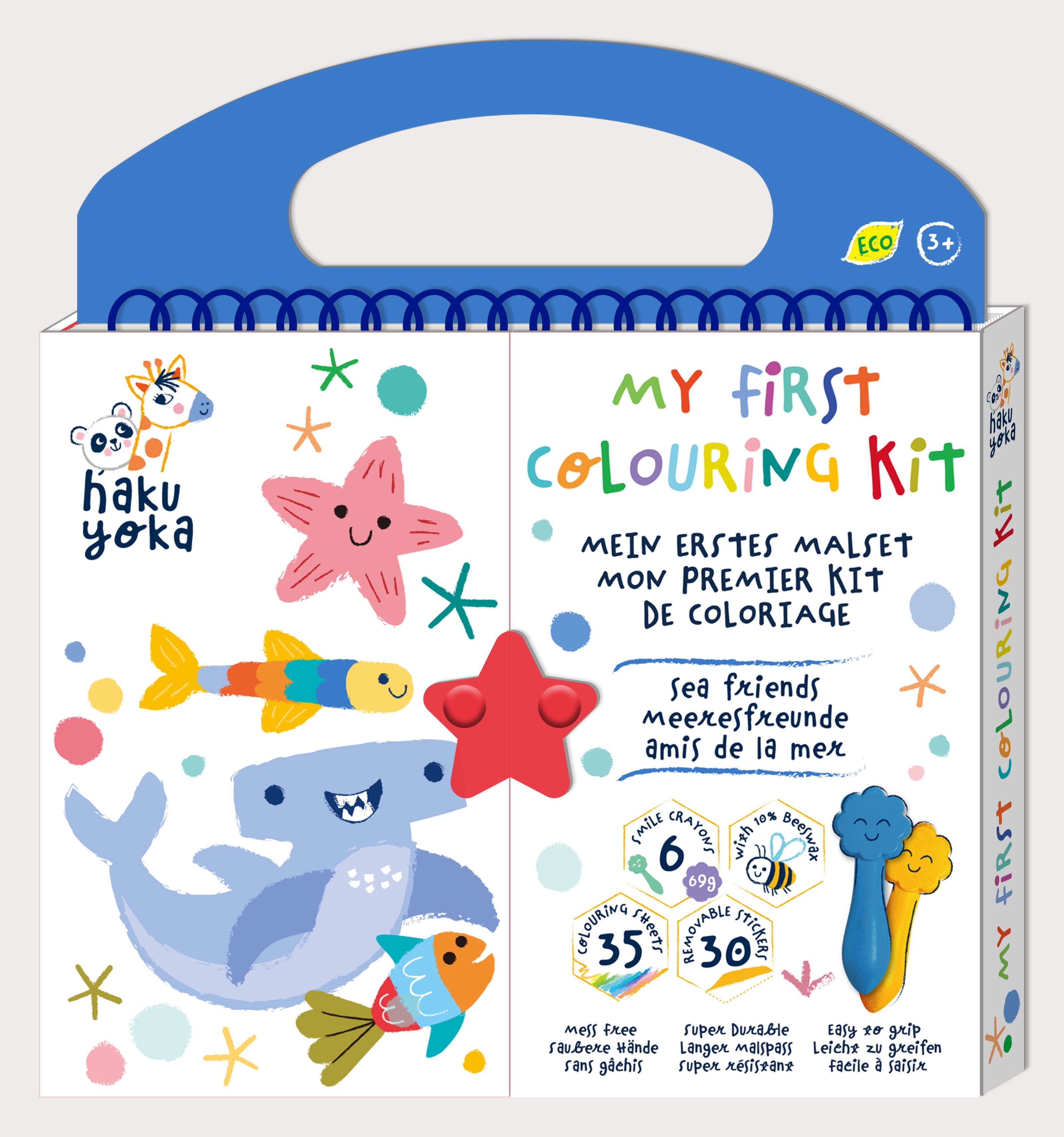 My First Colouring Kit / Sea Friends – Little General Kids